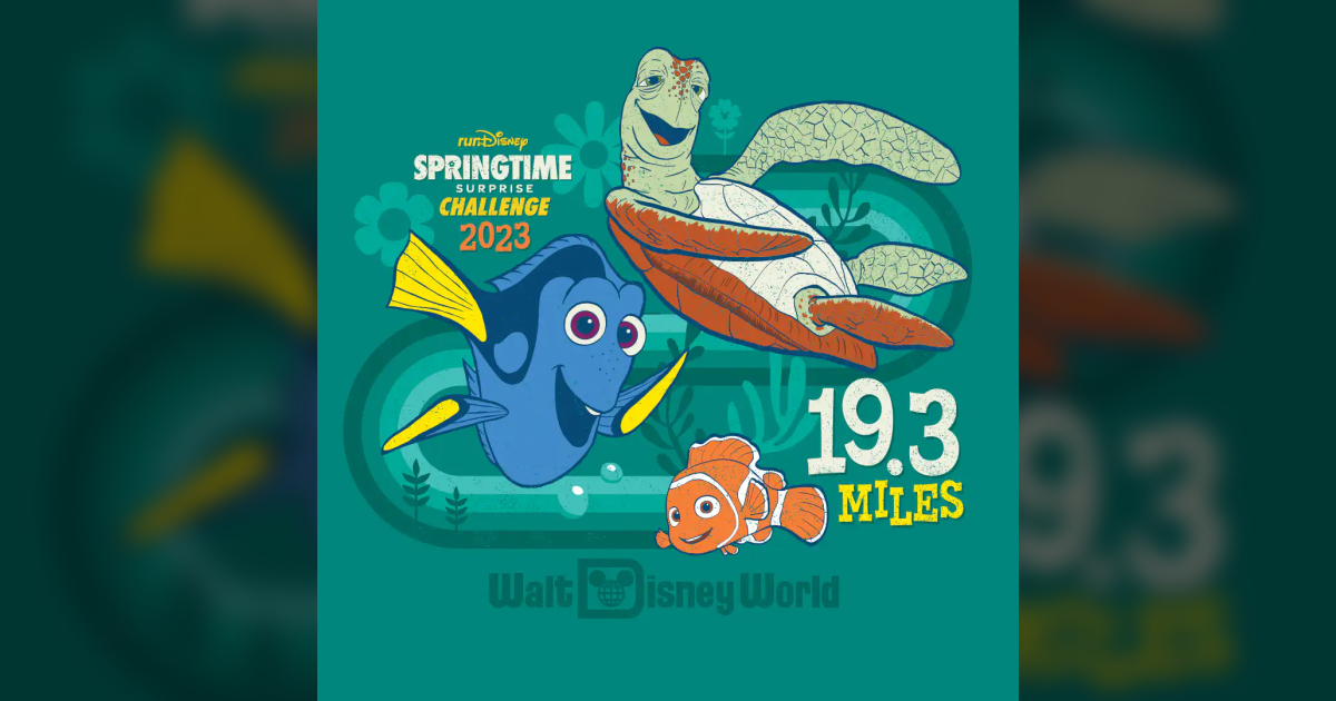 Officially Licensed Disney 2023 Springtime Surprise Race Gear