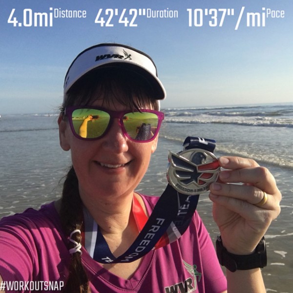 Race Recap: Team RWB Freedom 4 Mile Beach Run 2018