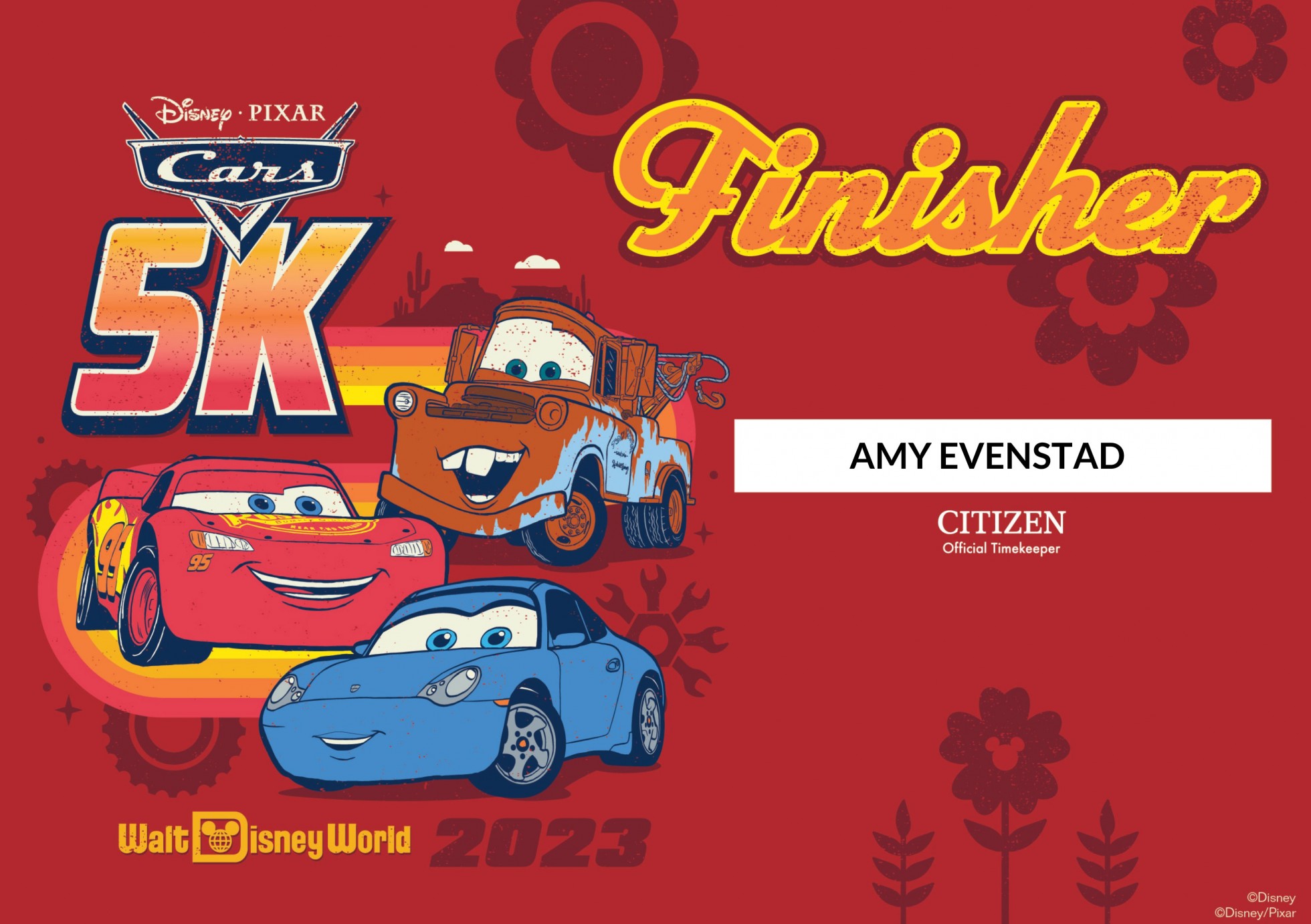 runDisney Race Recap: Springtime Surprise Expo & Cars 5K 2023